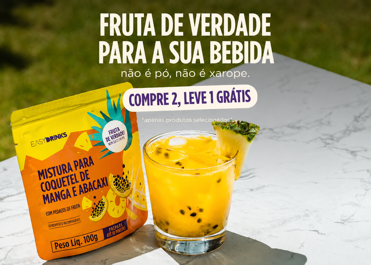 Kit Spray Espuma de Morango e Maracujá – easydrinksbr
